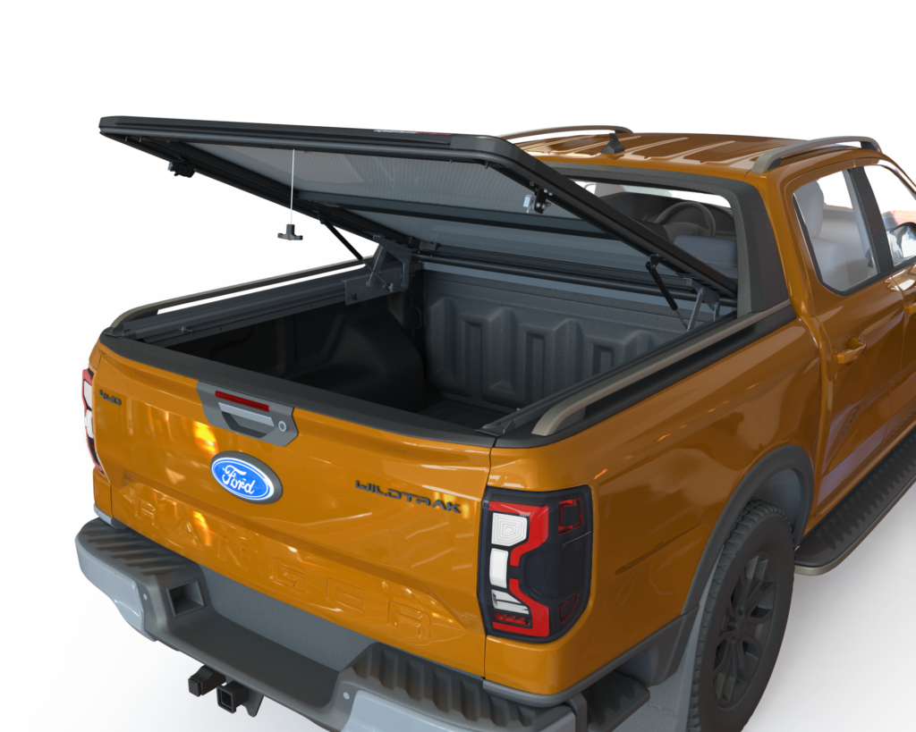 Upstone Evolve - Aluminium tonneau - Ford Ranger - Wildtrak/Raptor ...
