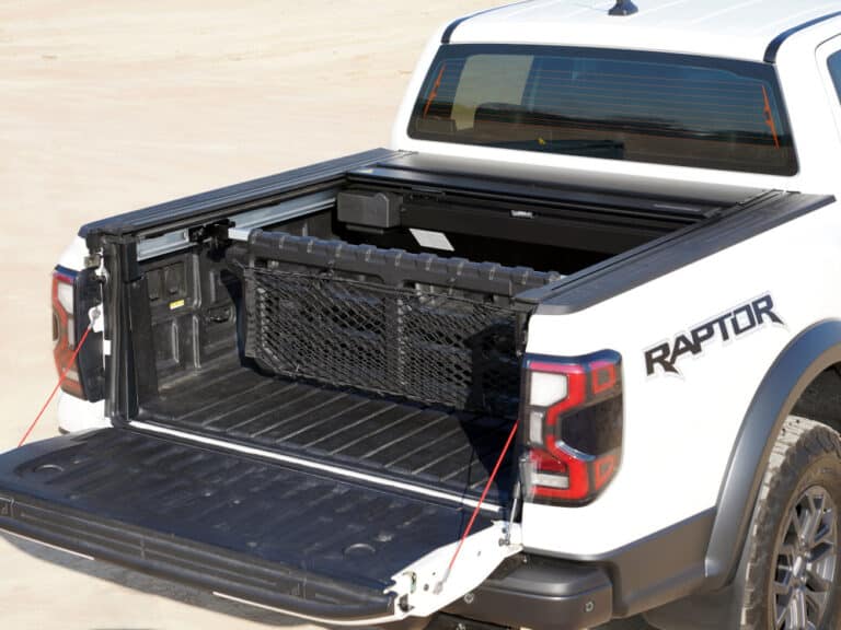 Aeroklas Bed divider, met cargo rail - Ranger / Amarok 2023- | 4YourCar